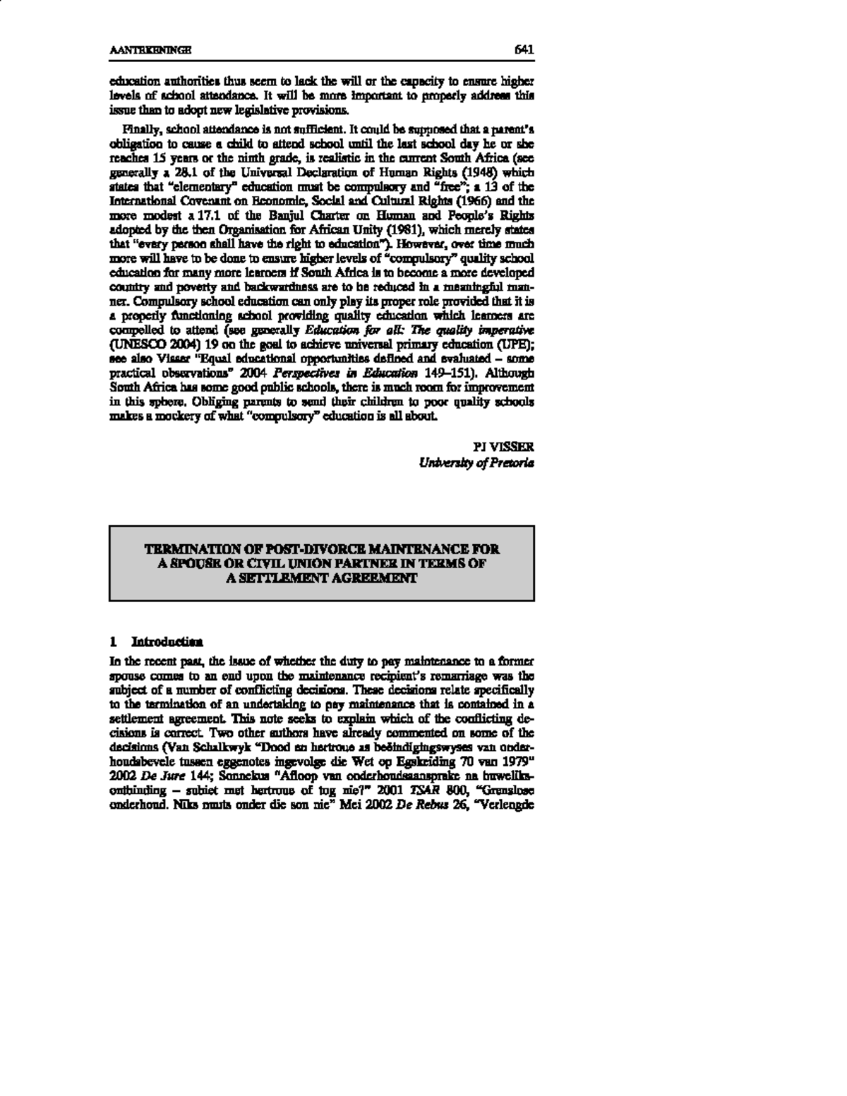 Heaton 2007 Thrhr - Exam, exam, exam - LSPC3623 - Studocu
