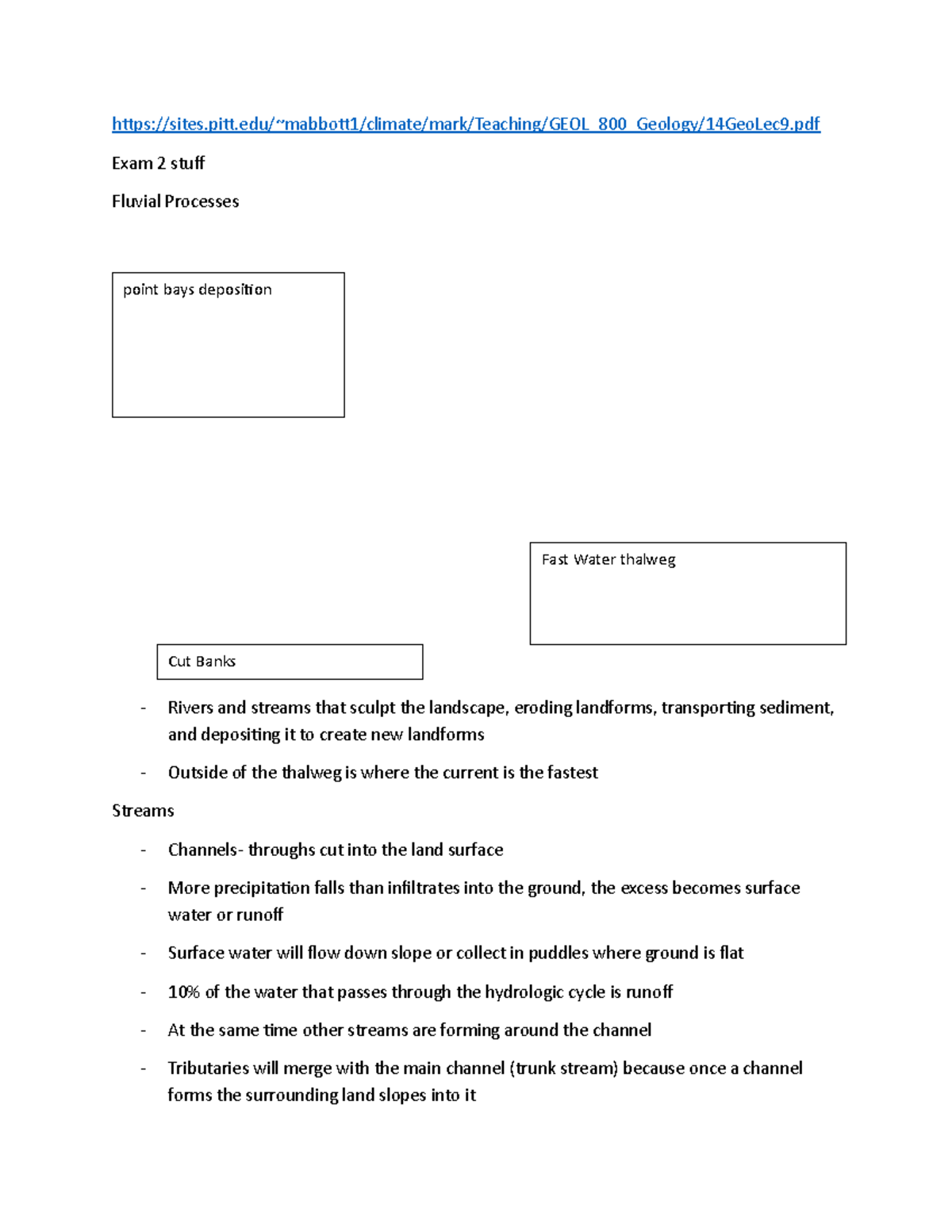 Freshwater Resources Notes Exam 2 - - Studocu