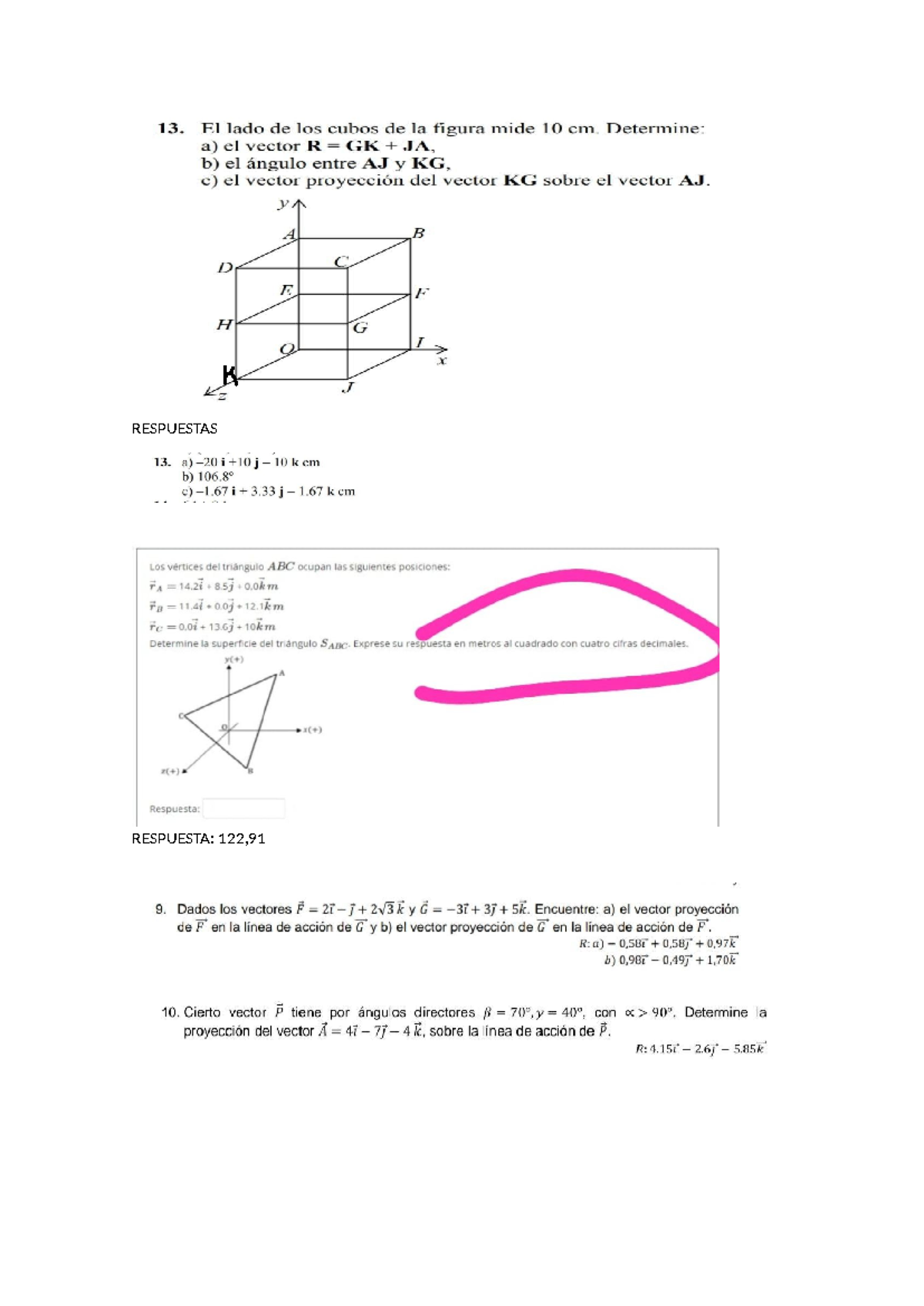 D1Exonera - FGFGH - Geometria - RESPUESTAS RESPUESTA: 122, MOVIMIENTO ...