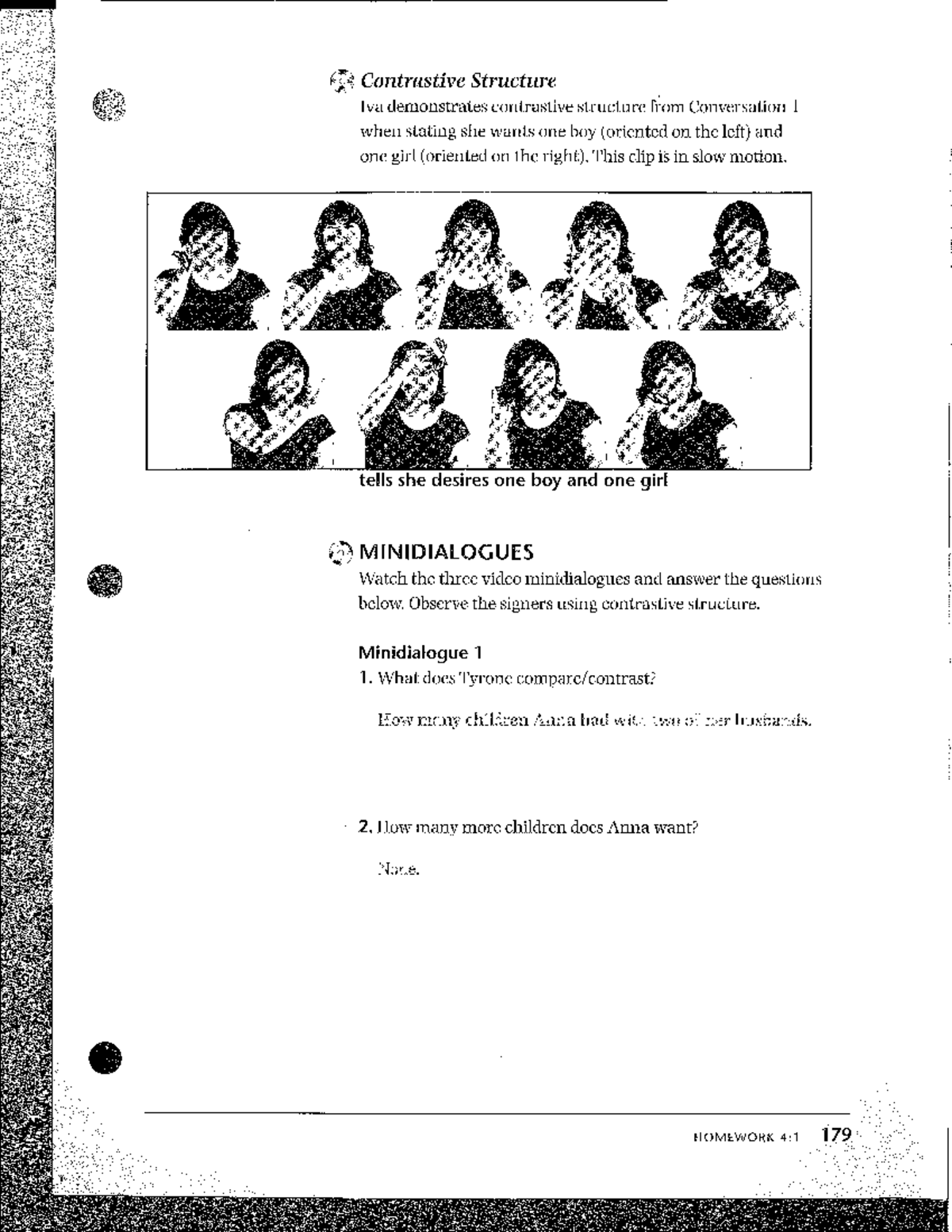 ASL 2001 Unit 4 Book Answers - ASL 101 - Studocu