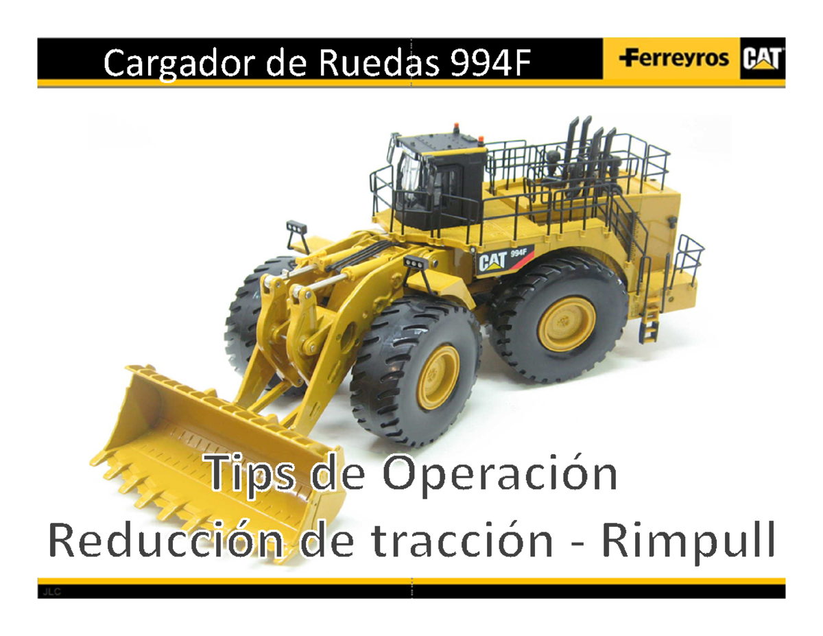 Rimpull 994F - Opracion - Cargador de Ruedas 994F Cargador de Ruedas ...