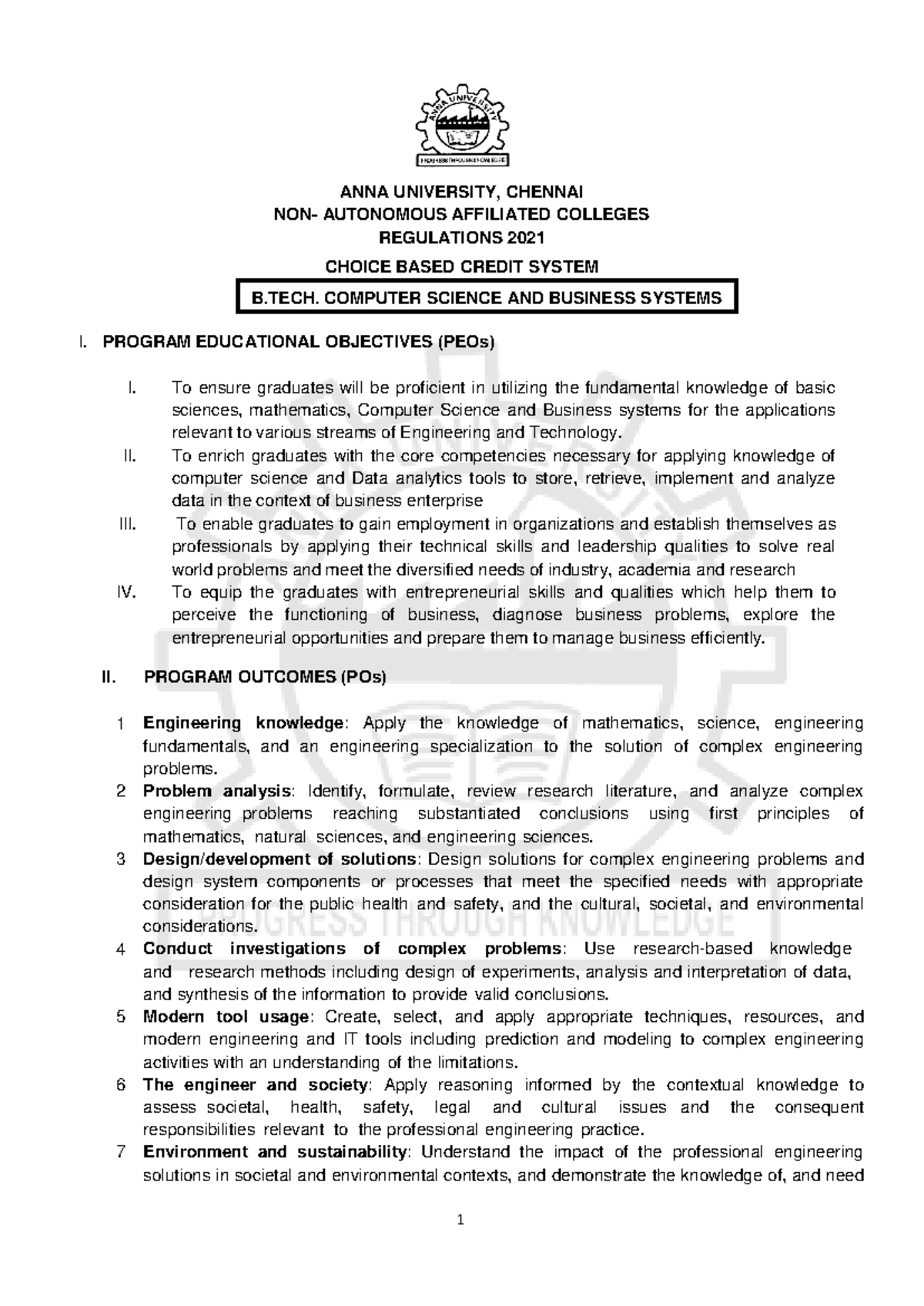 B - Pmc clg - ANNA UNIVERSITY, CHENNAI NON- AUTONOMOUS AFFILIATED ...