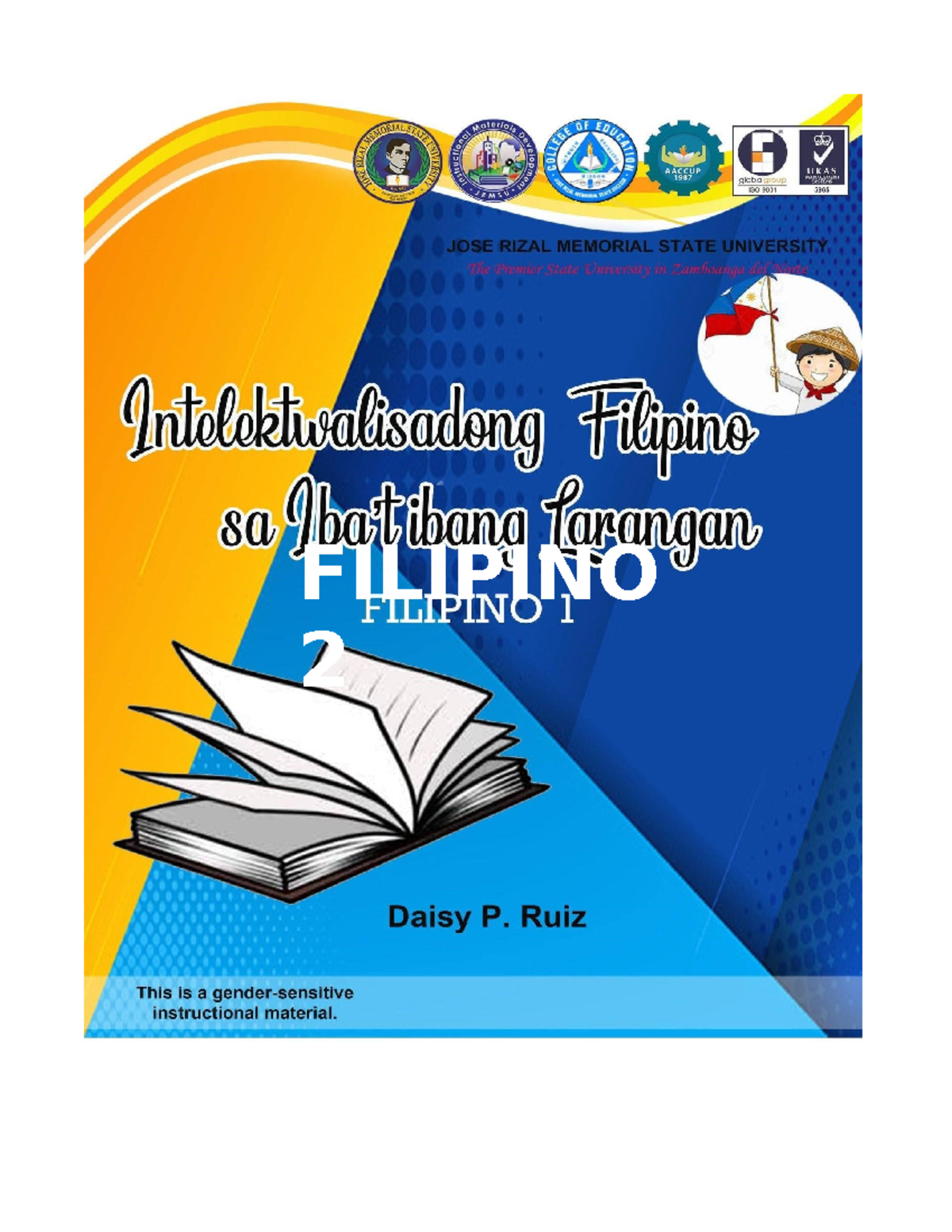 Answer key sa Filipino - FILIPINO 2 IPINASA NI: RICKY P. MOCATEL BSCRIM ...