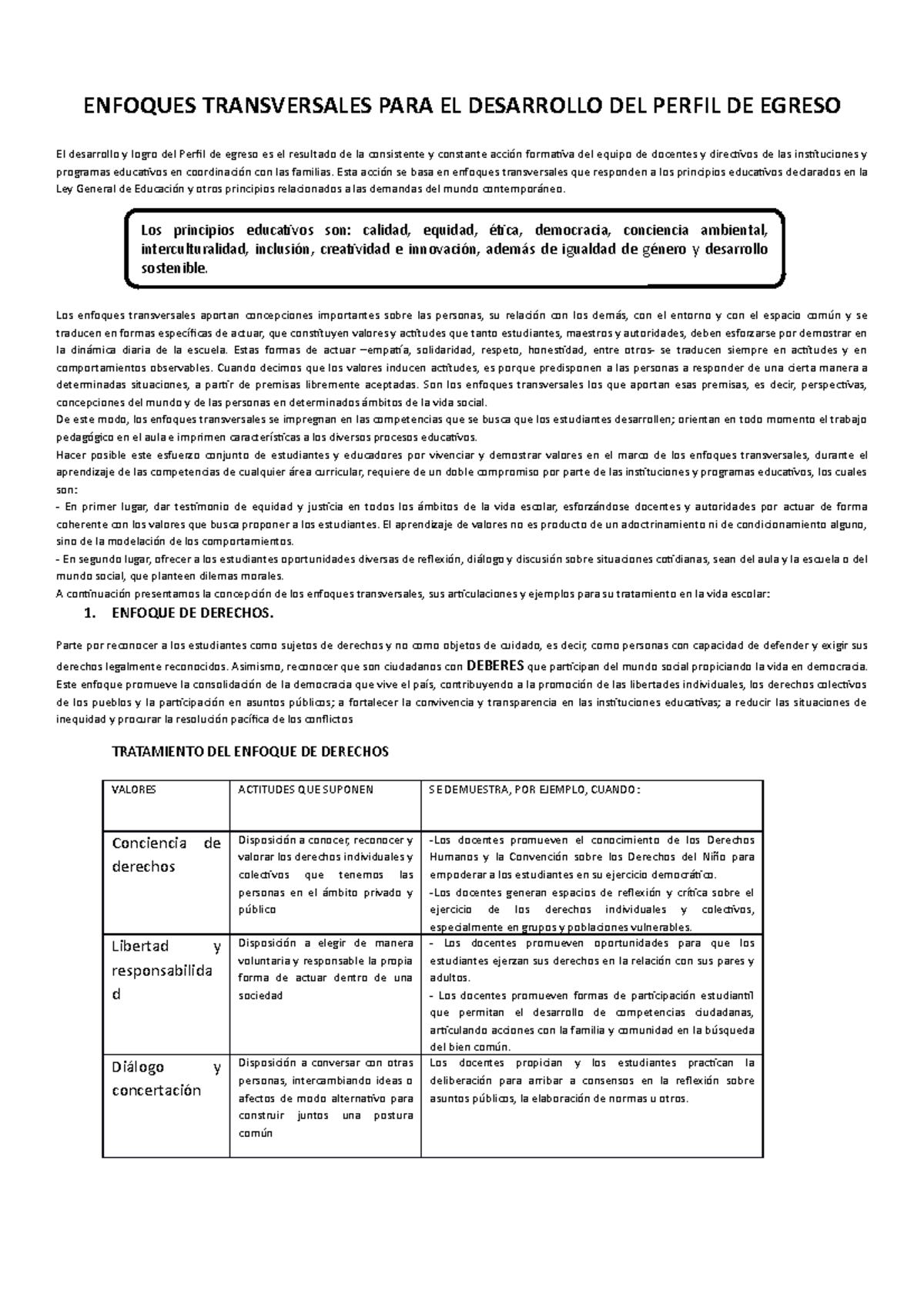 Enfoque Transversal Completo - ENFOQUES TRANSVERSALES PARA EL ...