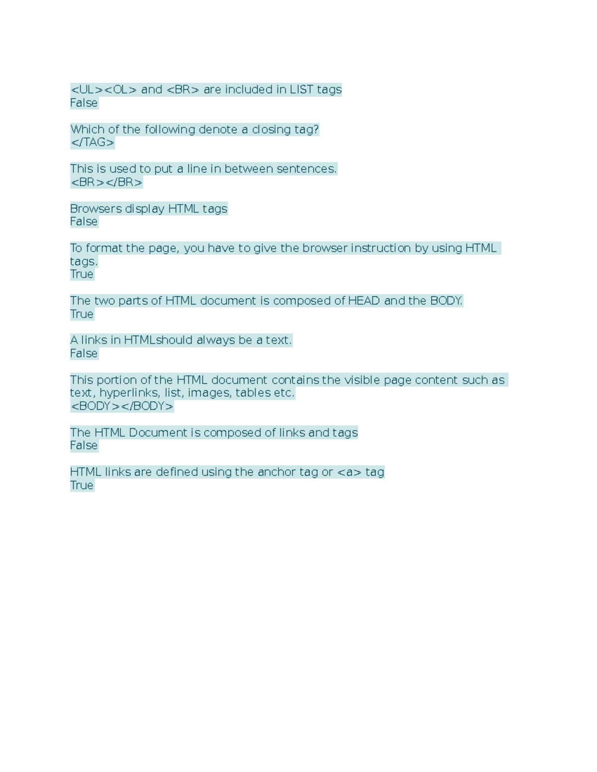ITE6101 - Computing Fundamentals - Assignment 009Quiz - and are - Studocu