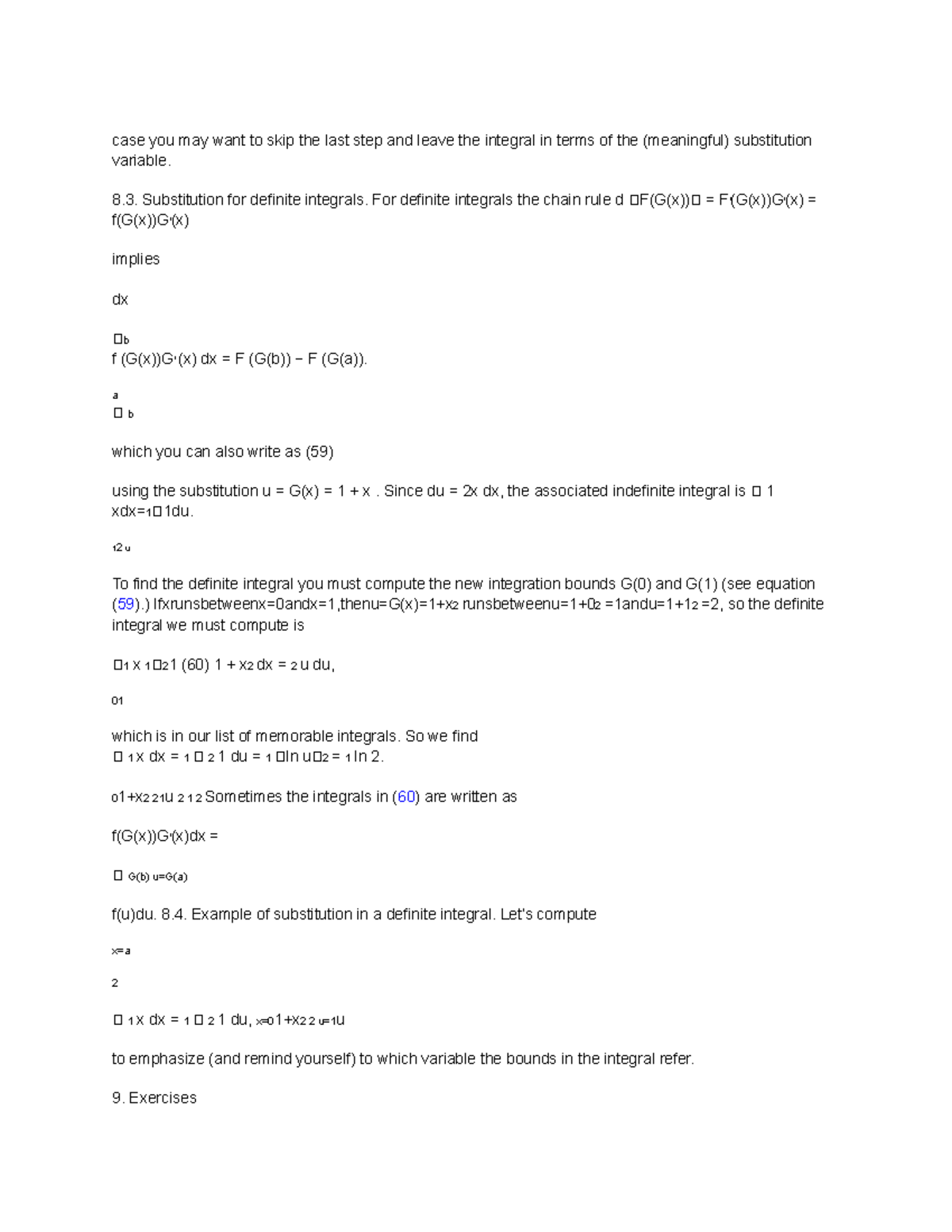 Title 3 Lecture Notes Calc Case You May Want To Skip The Last Step And Leave The Integral In
