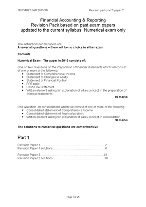 Revision pack part 3 FAR 2015-16 - 5BUS1092 FAR Revision pack part 3 ...
