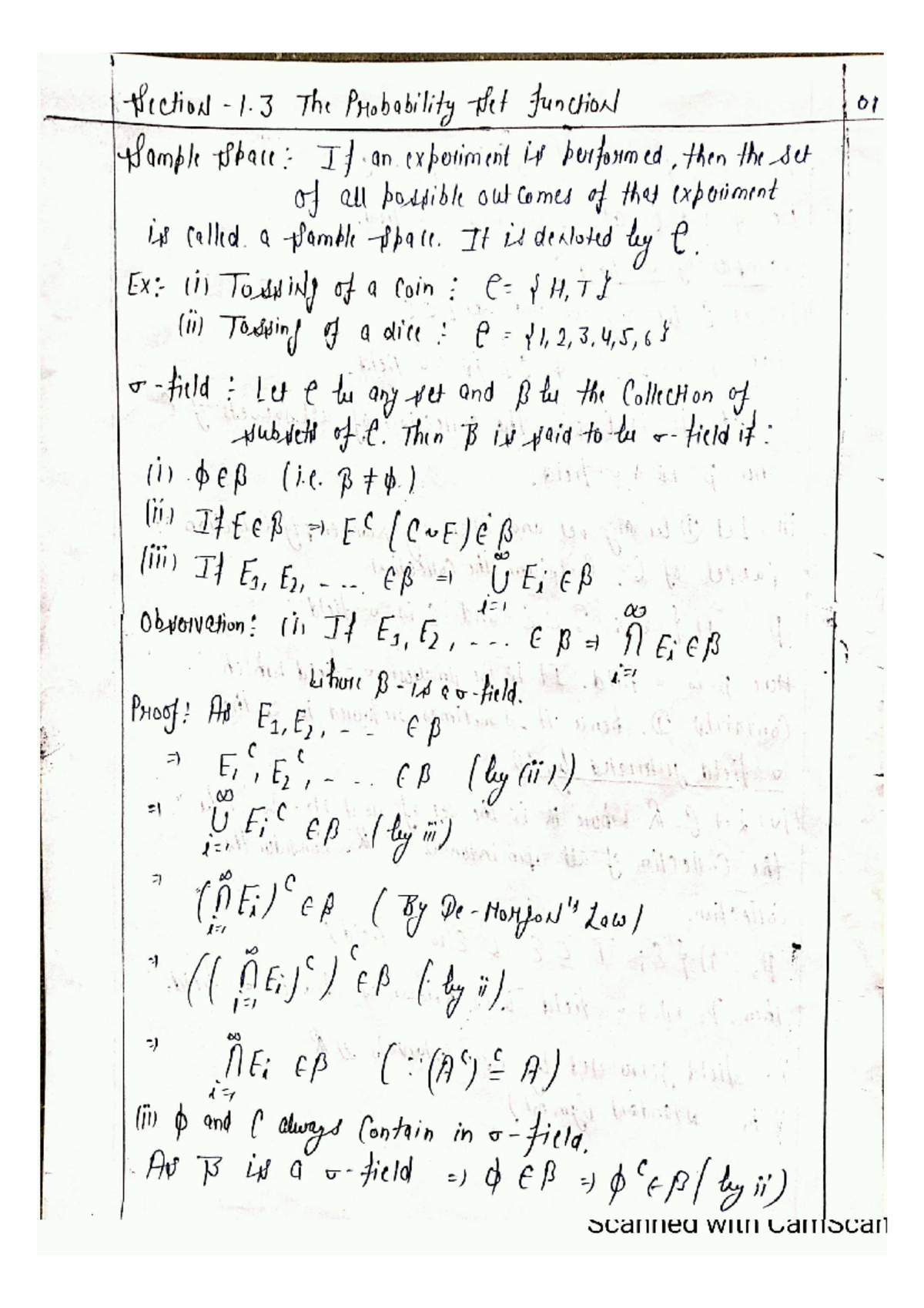 Prob notes - computer science - Studocu