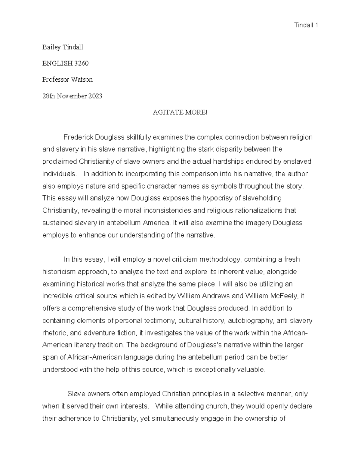 Revised FD Paper - 5 of these, not hard, just meticulous - Bailey ...