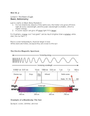 Key Concepts I - Summary Basic Astronomy - Key Concepts I Introduction ...
