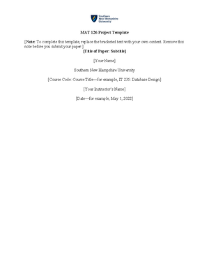 MAT 126 Project Module 7 - MAT 126 Project Template [Note: To complete ...