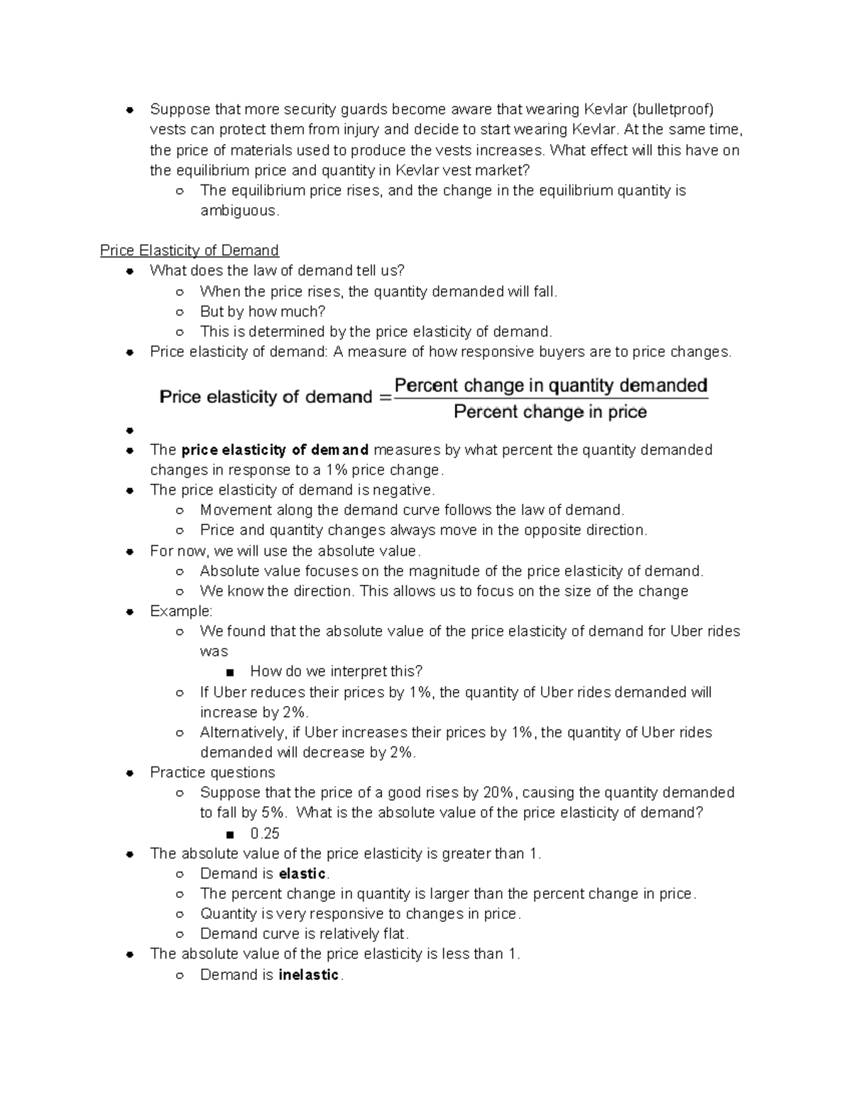 Chapter 5 - Exam 1 Lecture Notes - Suppose that more security guards ...