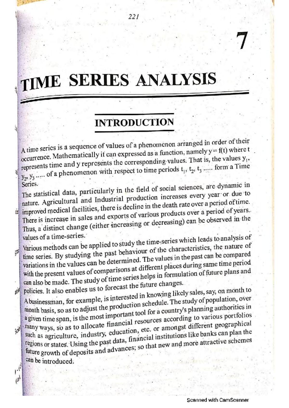 Time Series - All subtopics of this chapter are included in detail with ...