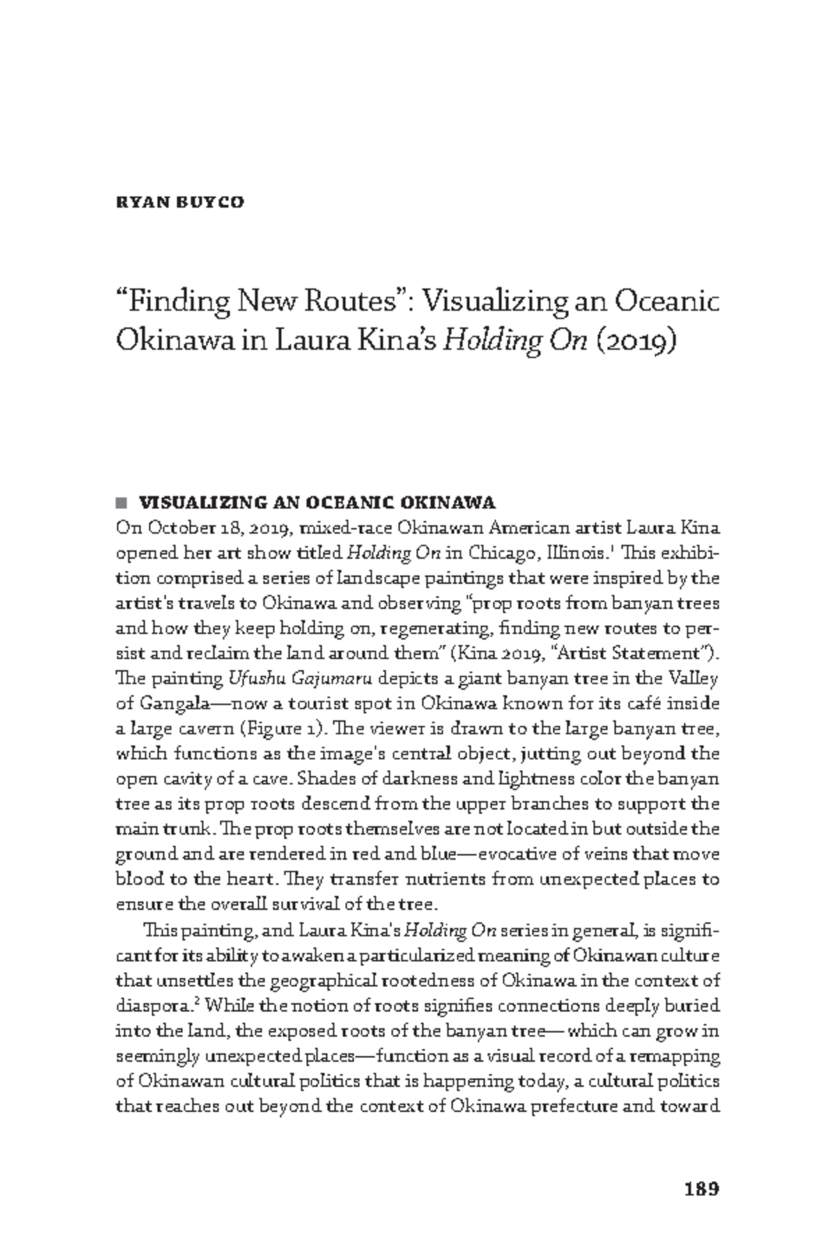 Finding New Routes Visualizing - 189 Ryan Buyco “Finding New Routes ...