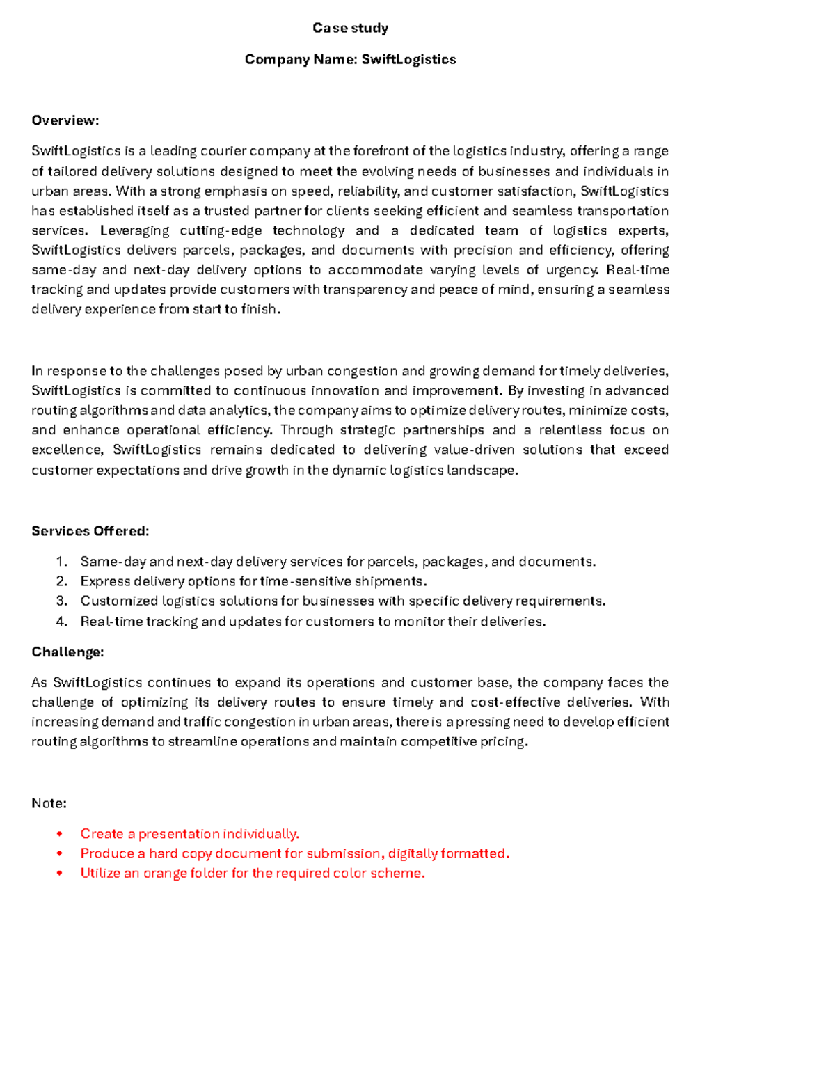 Case-study-Algo - Nothing to say. - Case study Company Name ...