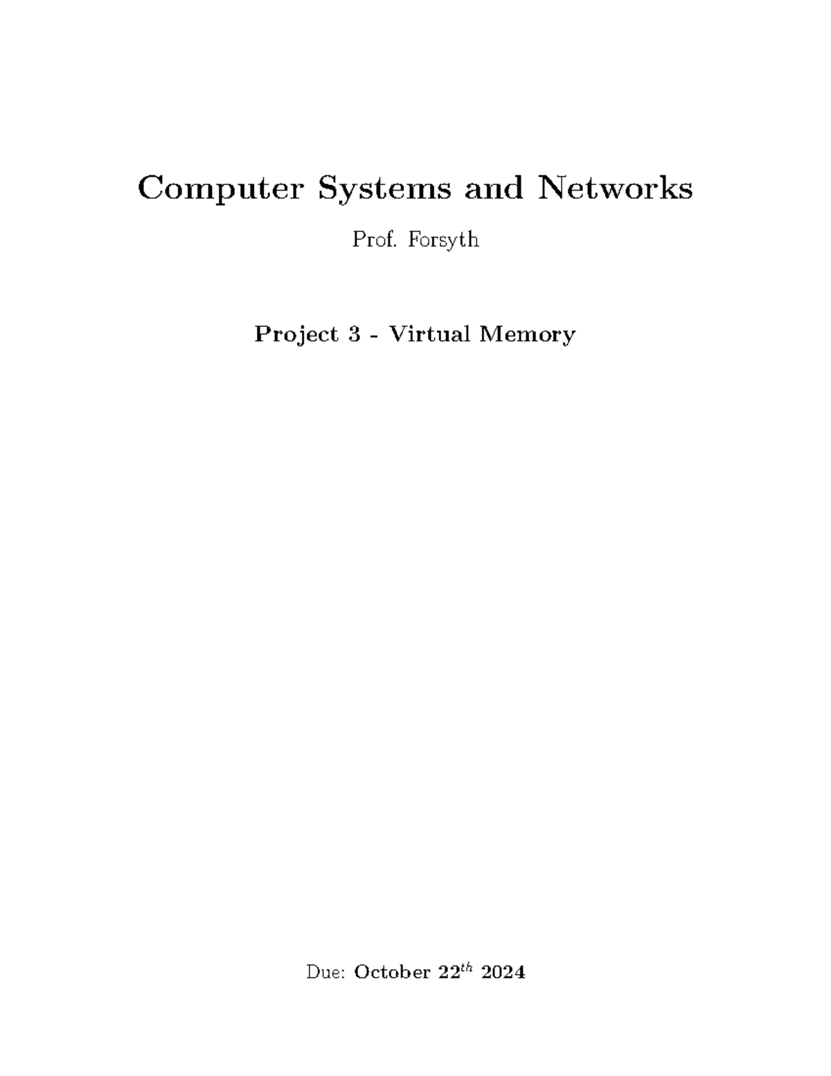 Project-3 - The project 3 document for CS2200 Fall 2024 - Computer Systems and Networks Prof ...