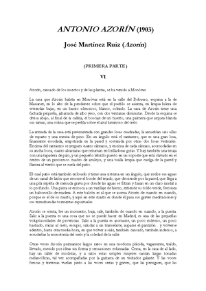 Azorin y emilia pardo bazan la afirmacion del escritor 1066896 - Azorín ...