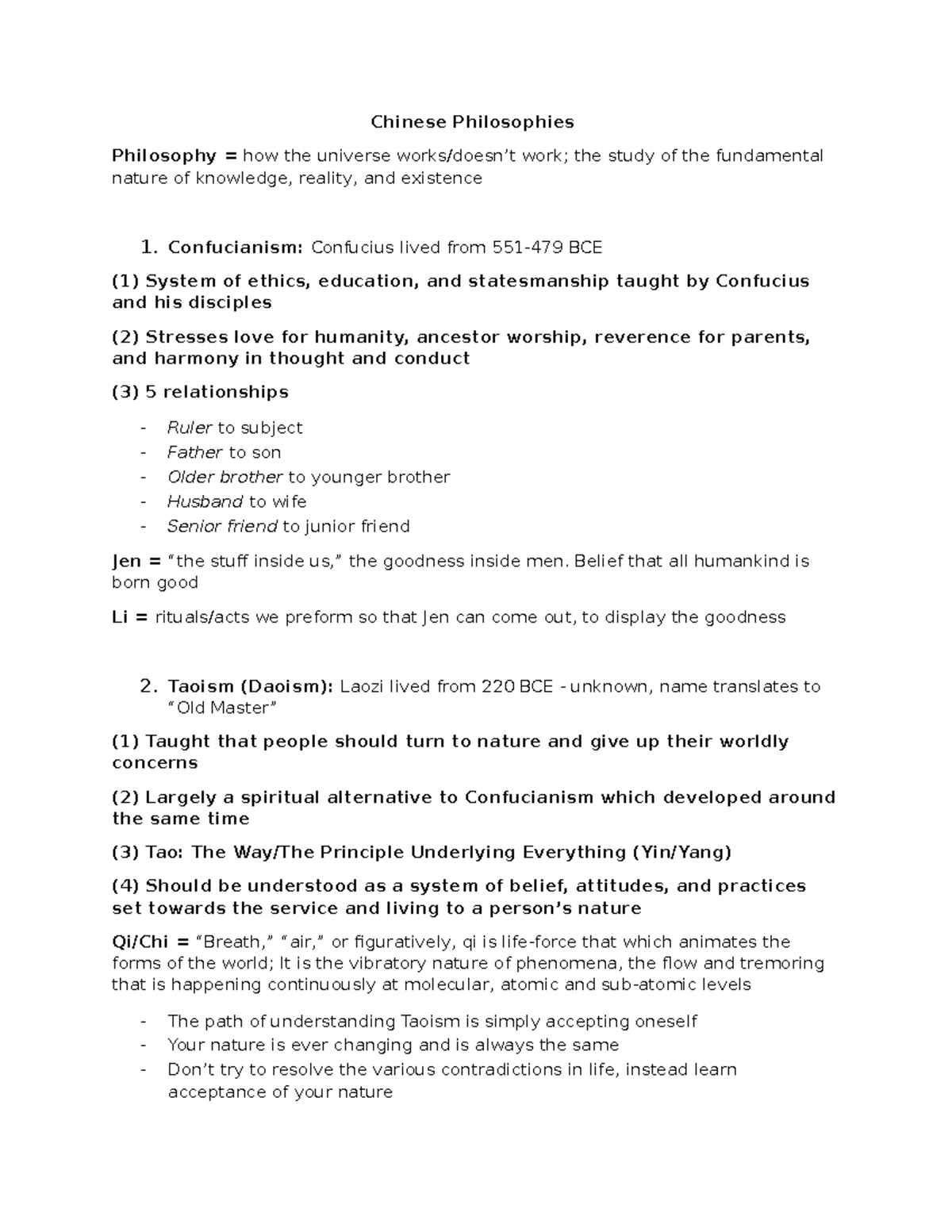 Chinese Philosophies and Ancient Nubia History Lecture - Chinese ...