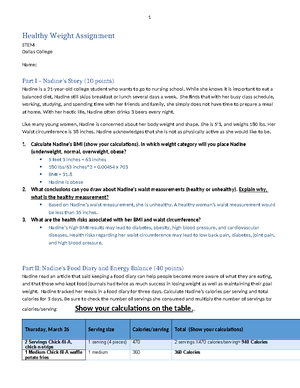 Food Label Assignment - BIOL 1322 Name:- Food Label Assignment Food ...