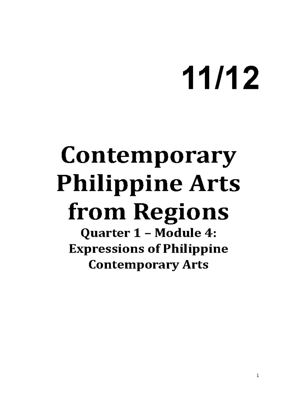 Q1-Module-4 - this documents is all about information in school - 11 ...