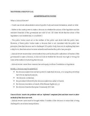 [Solved] What are examples of administrative law issues ...