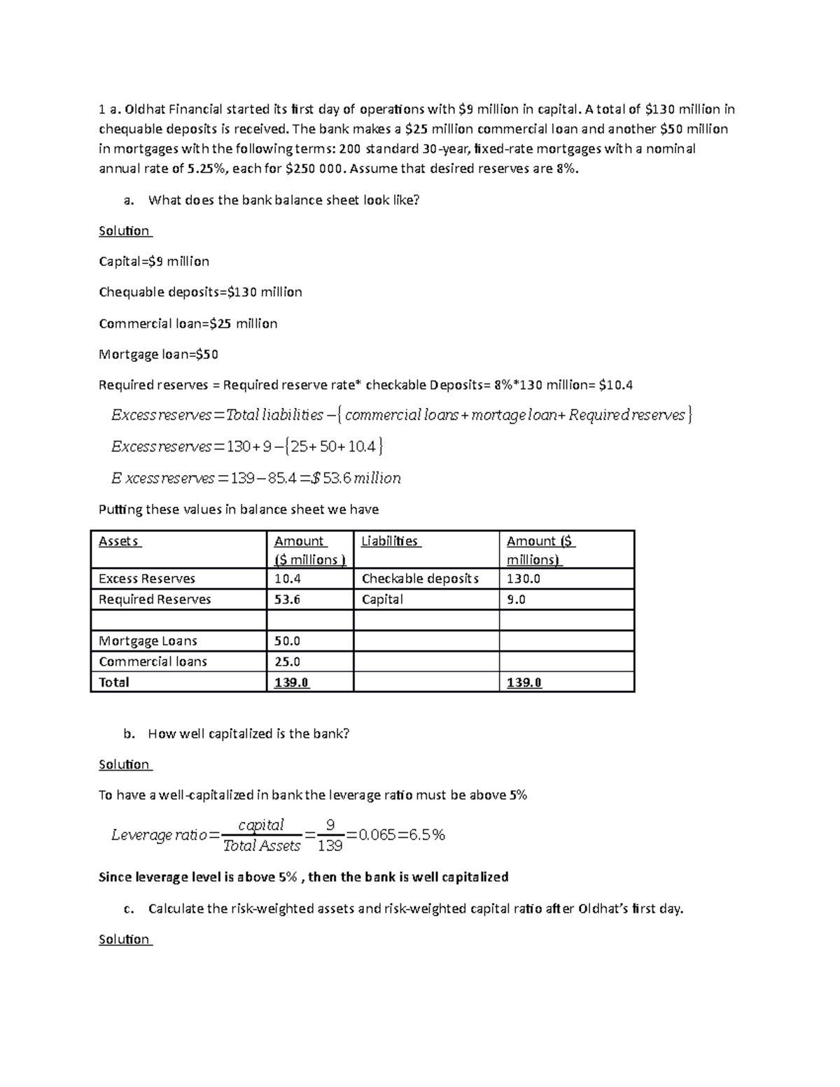 Assignment 2 statistics task - 1 a. Oldhat Financial started its first ...
