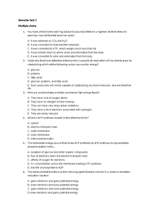 MLB 143 Study Guide 2020 final 1 - Study Guide Department of Plant and Soil Sciences Molecular ...