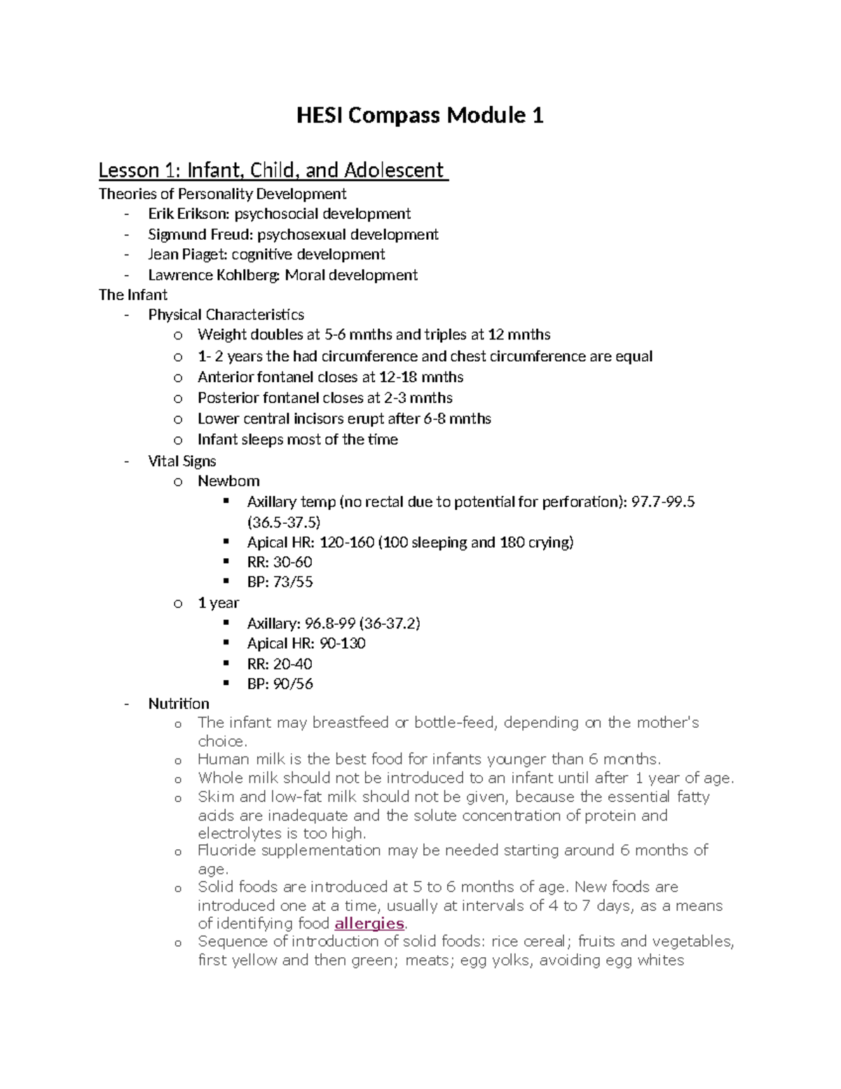 HESI Compass Module 1 - EXIT HESI PRACTICE - HESI Compass Module 1 ...