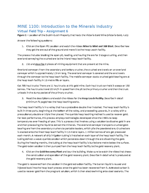 Module 1-4 - MIne notes - Module 1 1 Earth's Mineral Resources: Usage ...