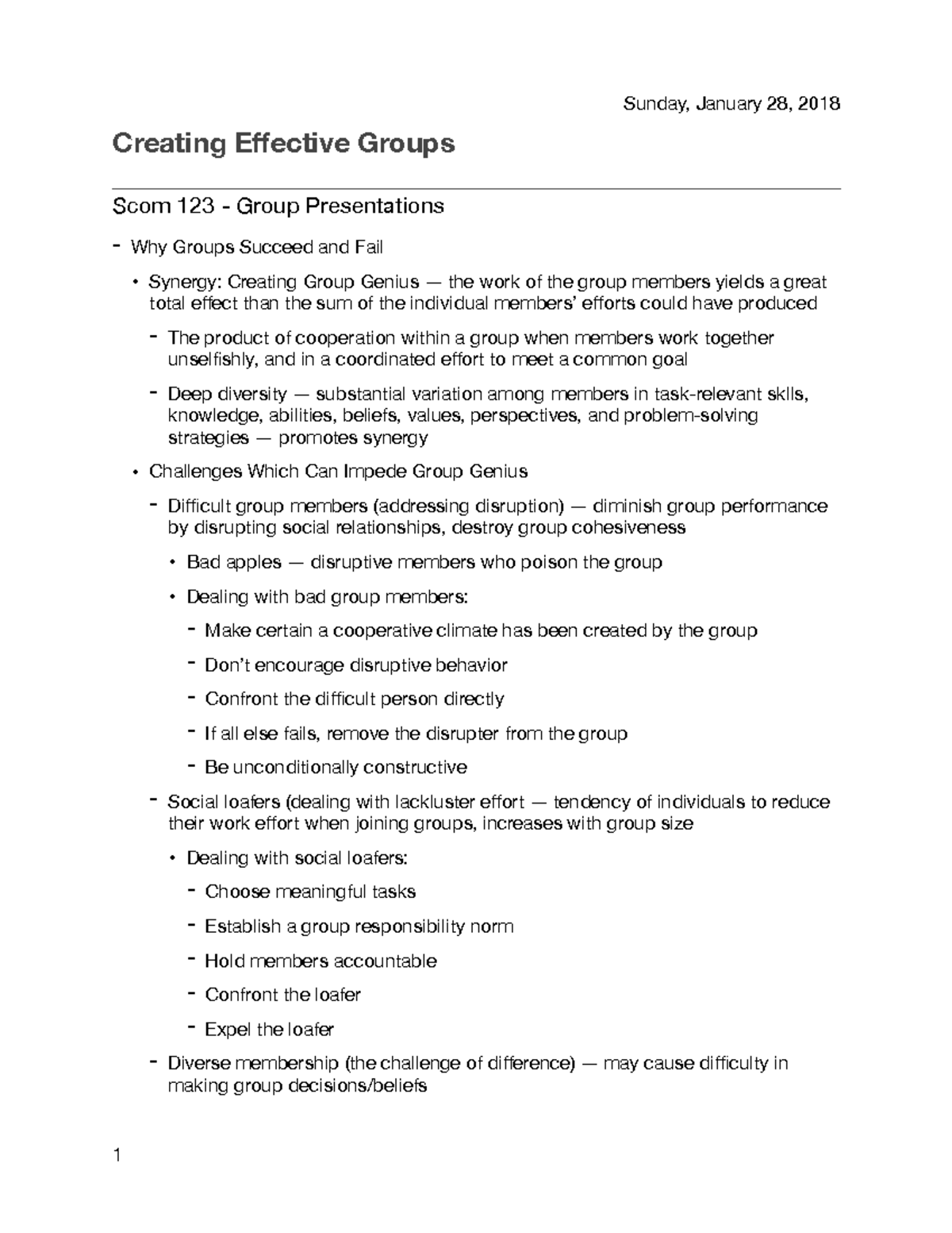 creating effective groups - Creating Effective Groups Scom 123 - Group ...