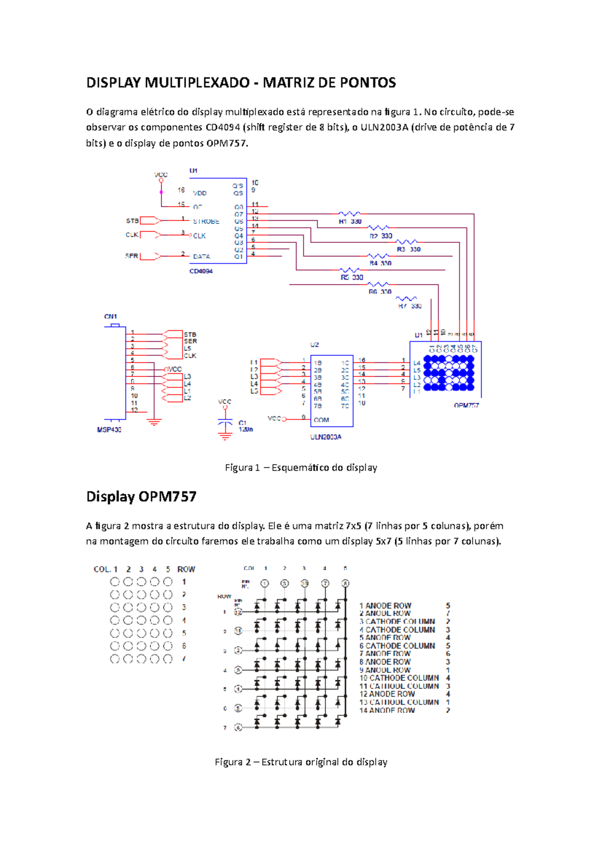 Display Multiplexado - Anotações de aula 3 - DISPLAY MULTIPLEXADO ...
