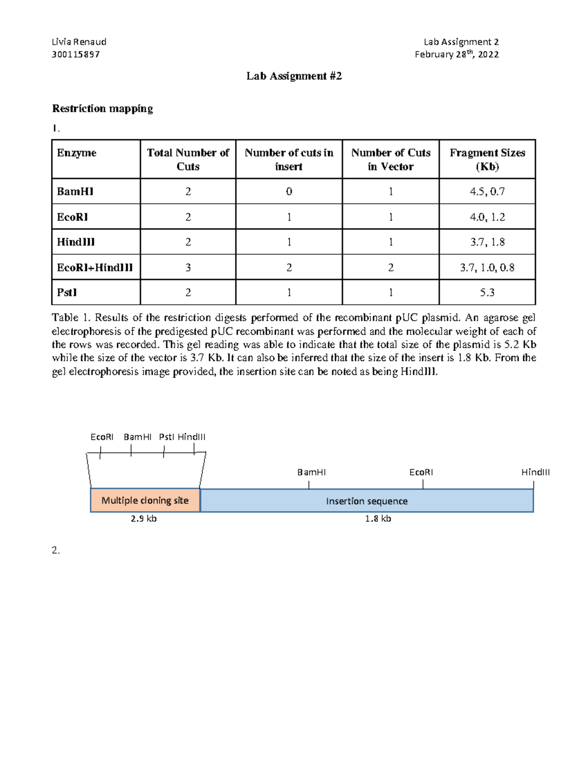 Lab assignment 2 - John Basso - 300115897 February 28th, 2022 Lab ...