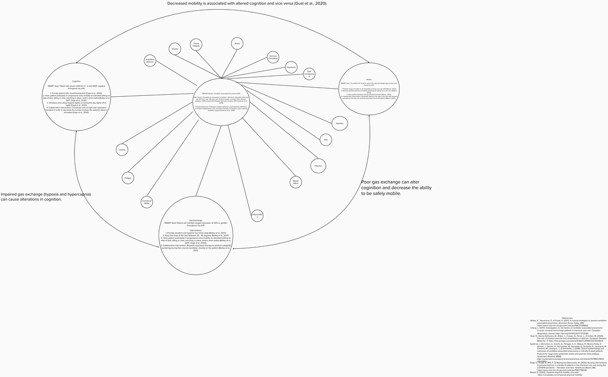 Ndnqi Concept Map Example-1 - NDNQI Indicator: Ventilator Associated ...