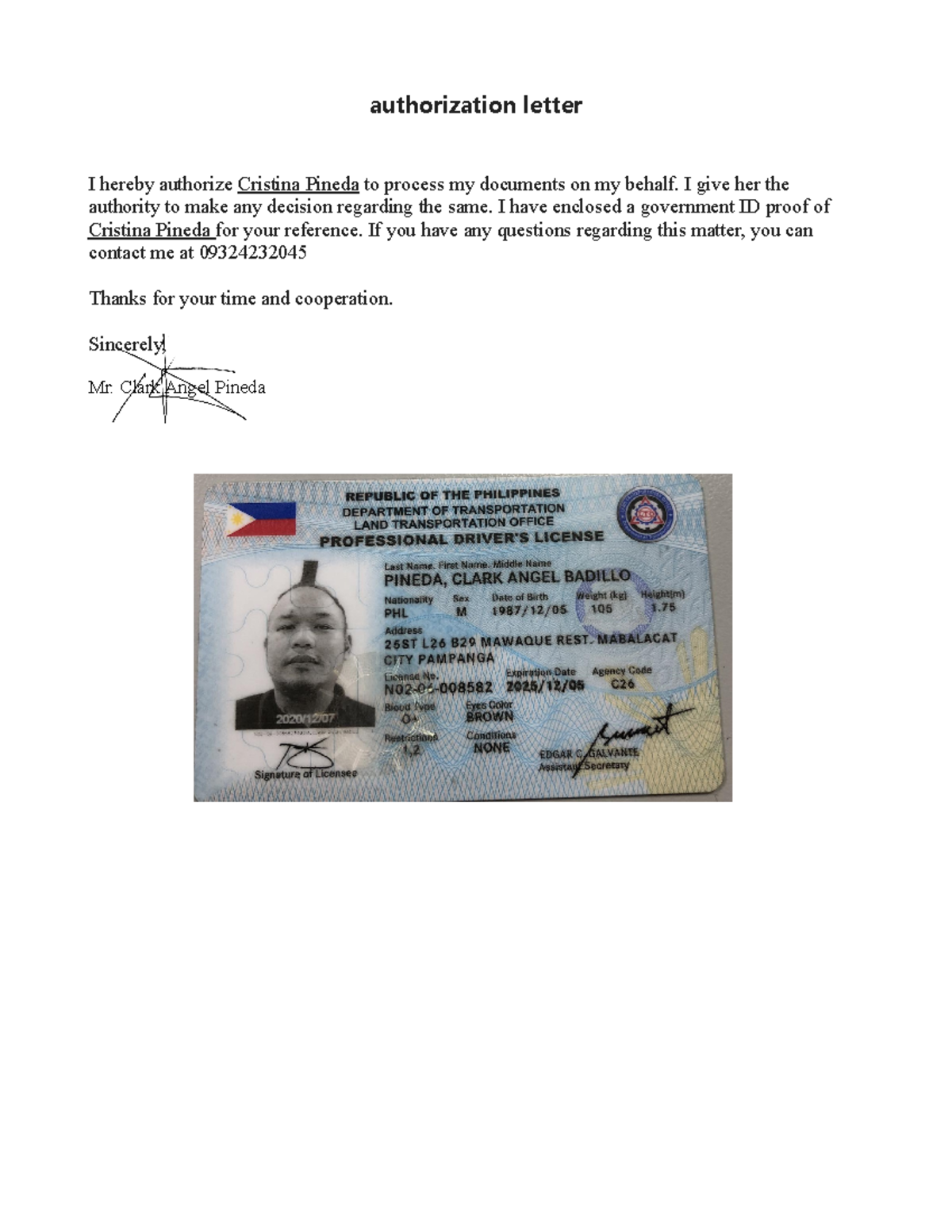 Authorization-letter - Bachelor of Science in Accountancy ...