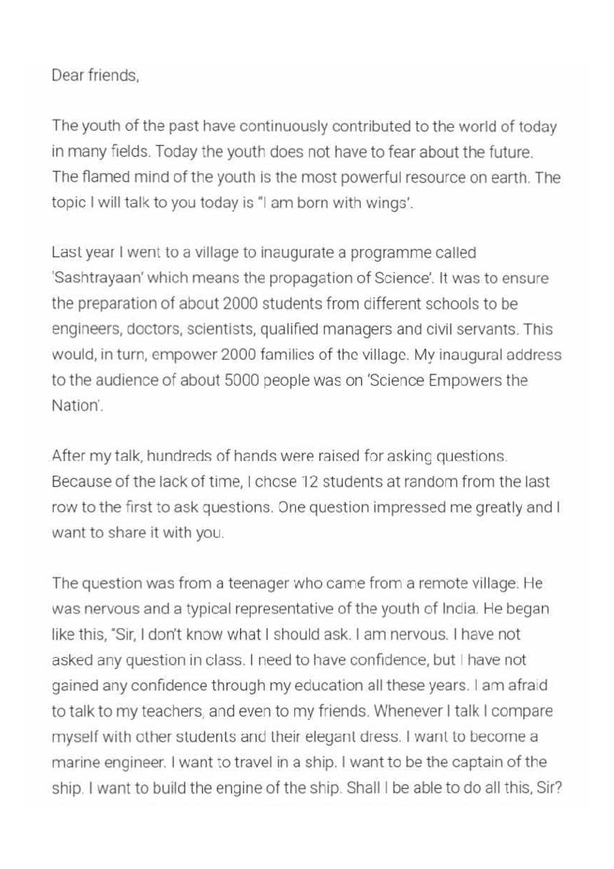 I will fly (summary) - English - Studocu