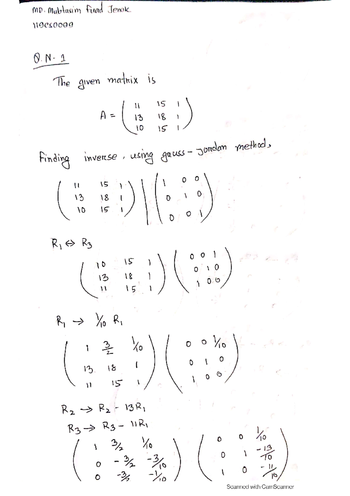 119cs0099 Math II - class note - Mathematics-IV - Studocu