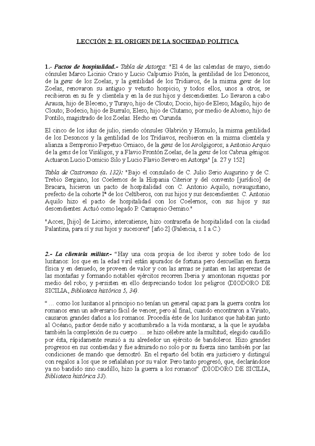 Textos Historia de la Administración 2022-2023 - LECCIÓN 2: EL ORIGEN ...