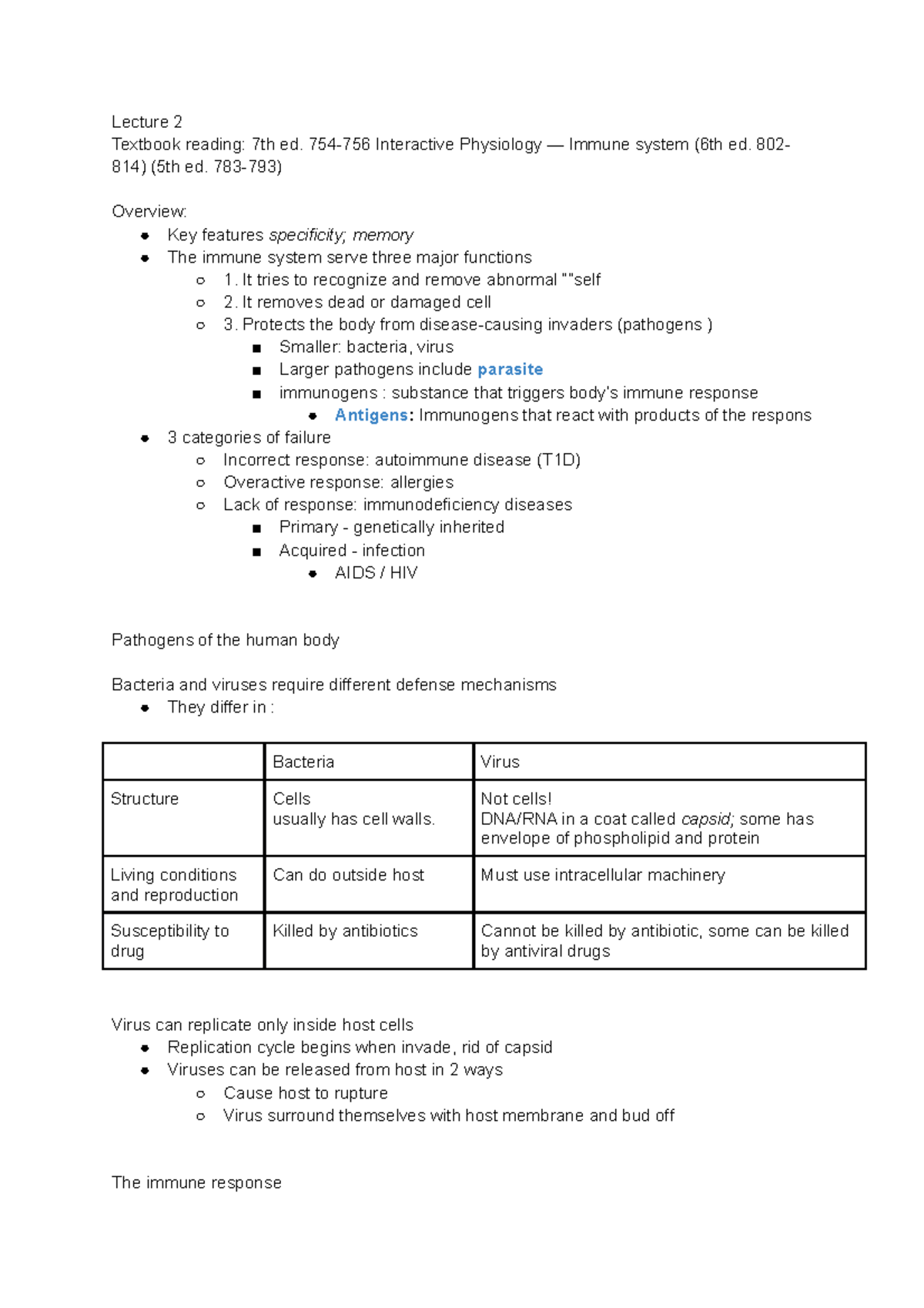 PSL301 Reading Notes Part 1 Lecture 3 -reading - Lecture 2 Textbook ...