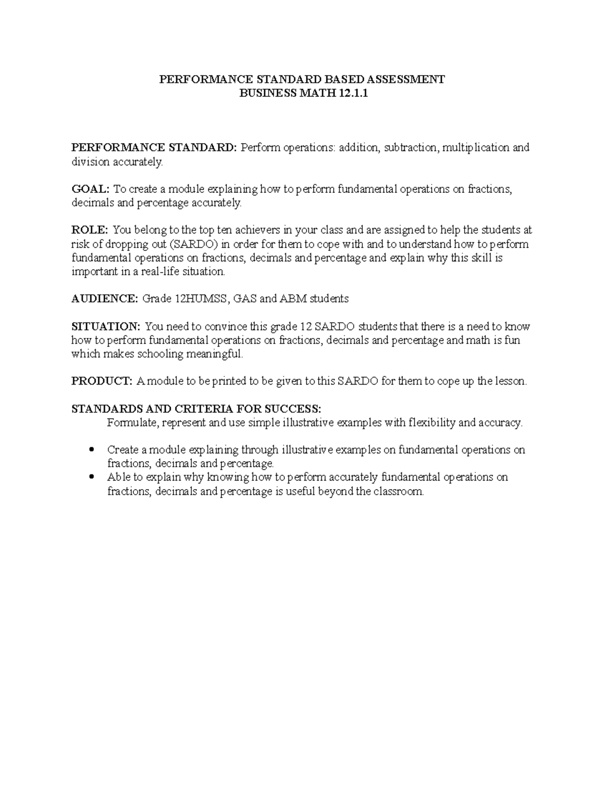 Business Mathematics 12 - CKSC - Studocu