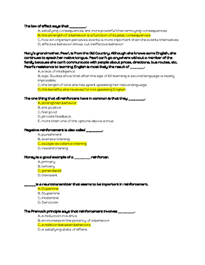 NSCI 222 UNIT ONE - David Eckerman 1: Nature vs. Nurture, behavior reflexes, voluntary behavior ...