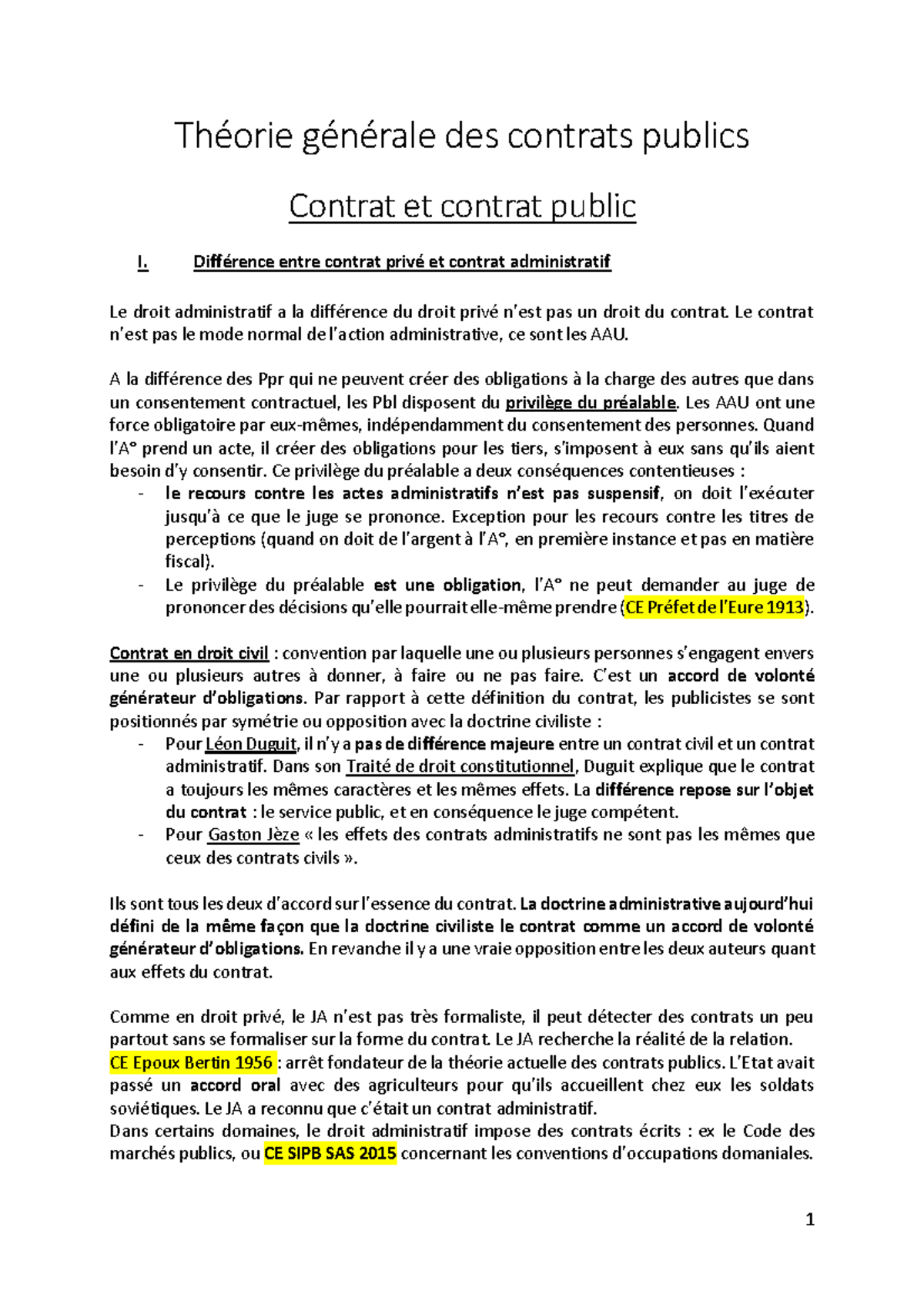 Théorie générale des contrats publics - Warning: TT: undefined function: 32 Warning: TT ...