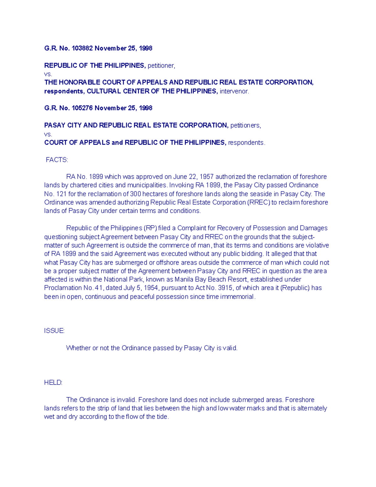 Republic-vs-ca-gr-103882 compress - G. No. 103882 November 25, 1998 ...