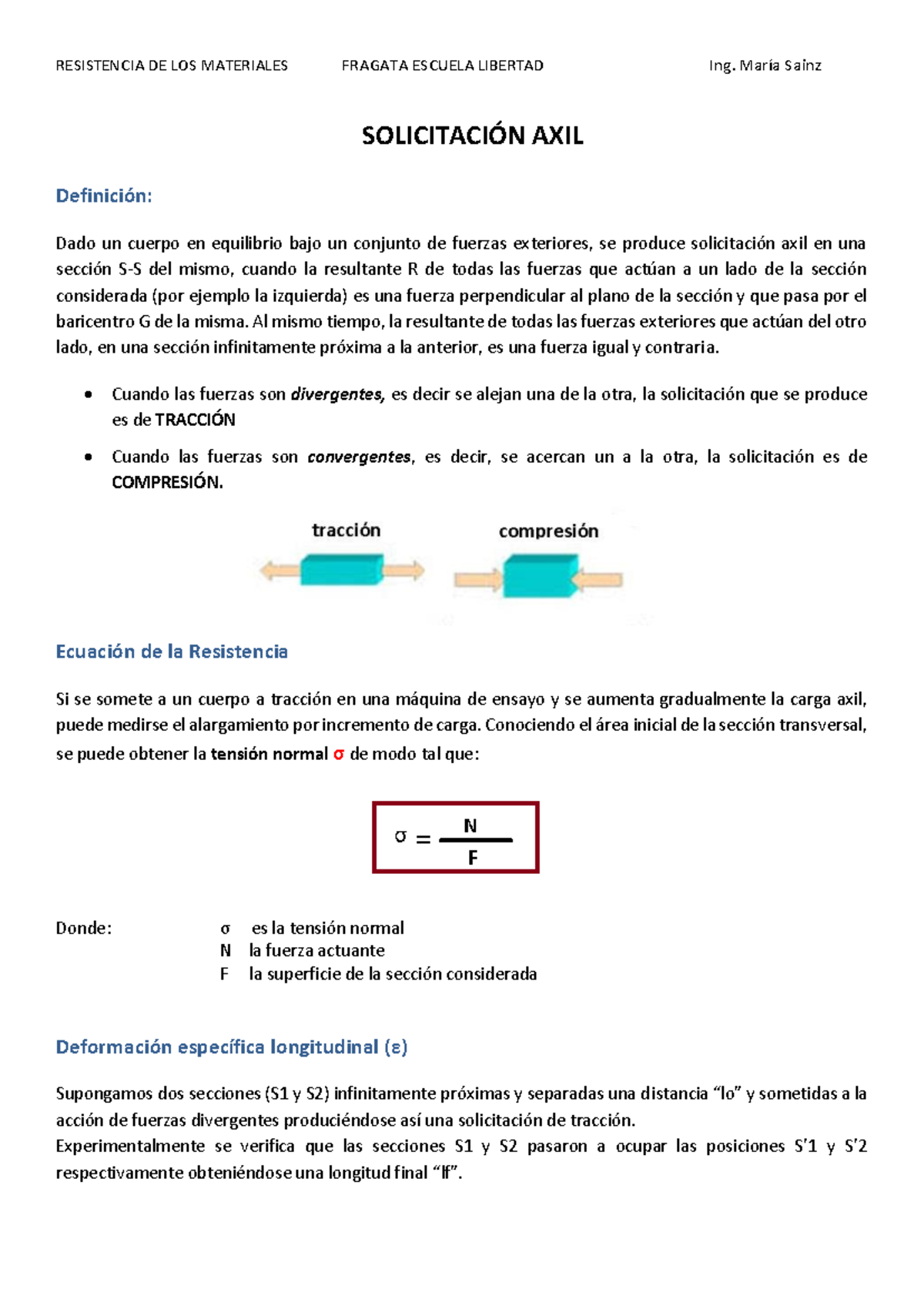 1. Solicitación Axil - Ing. M Sainz - SOLICITACIÓN AXIL Definición ...