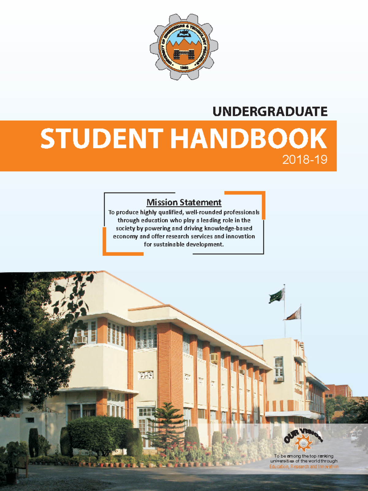 UG Student Handbook 2018-19 - Mission Statement To produce highly ...