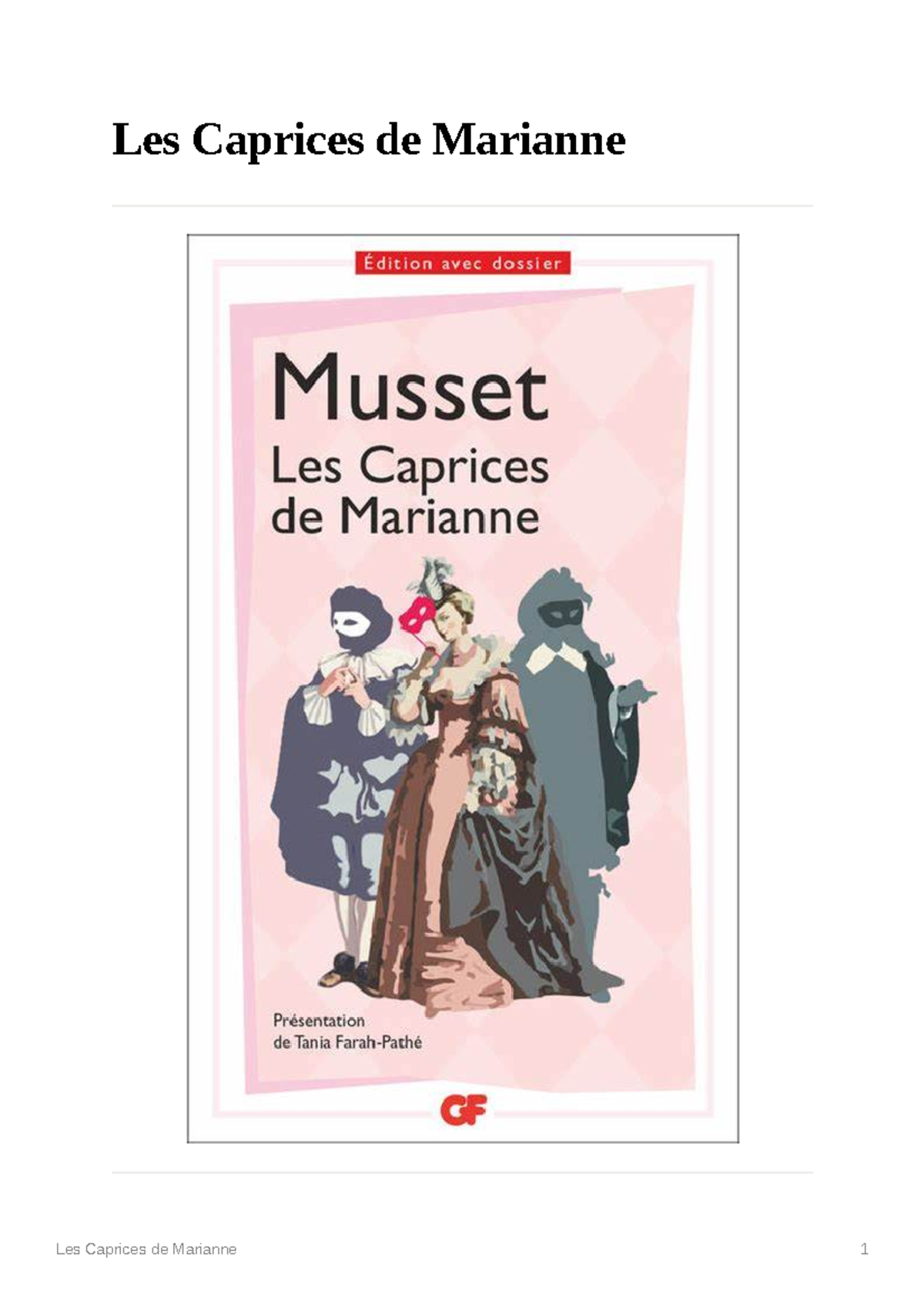 Les Caprices de Marianne - Cœlio est un jeune homme amoureux de ...