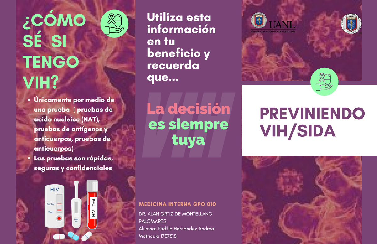 Padilla Hdz Andrea-1737818 - VIH PREVINIENDO VIH/SIDA Utiliza esta información en tu beneficio y ...