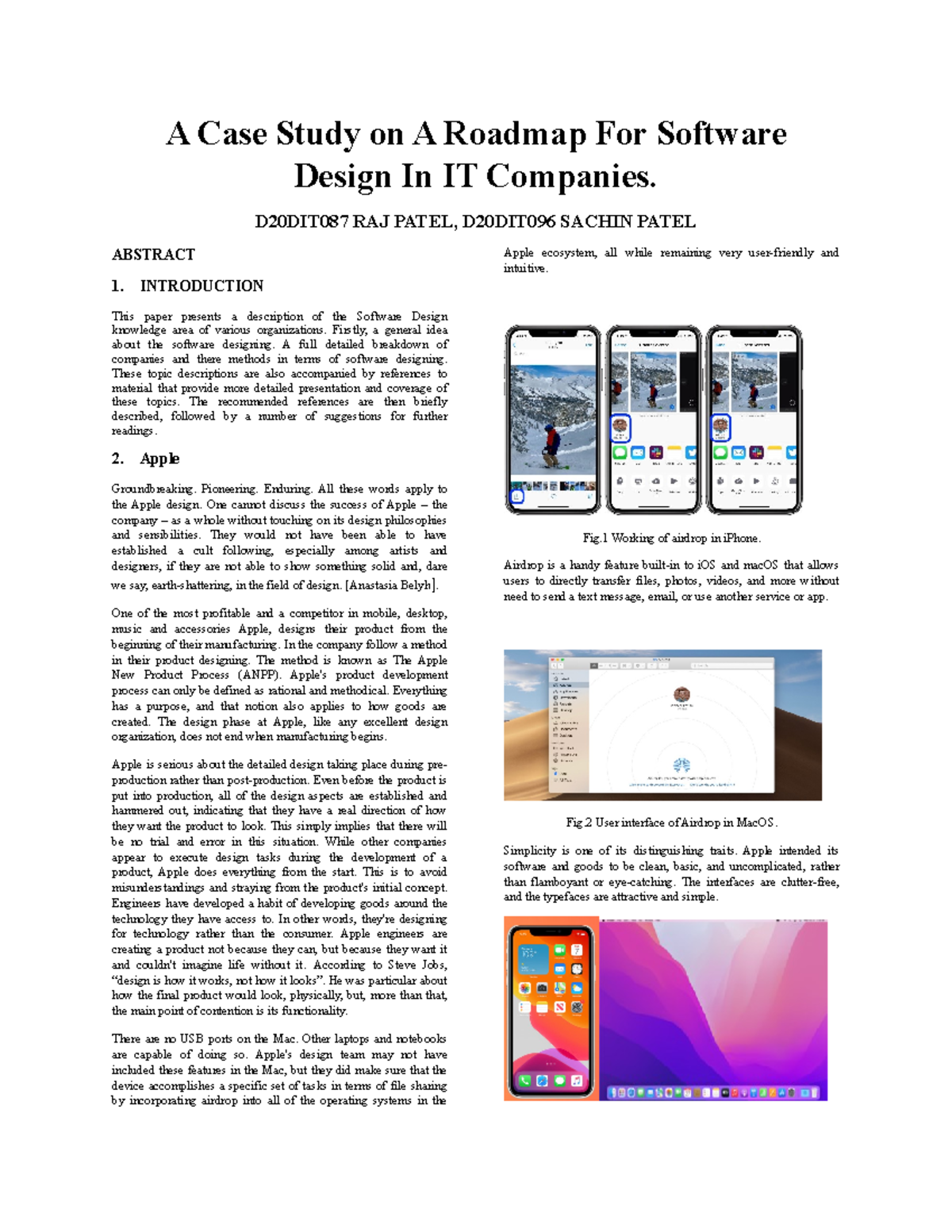 PART 2 CASE Study - this is for te copy - A Case Study on A Roadmap For ...