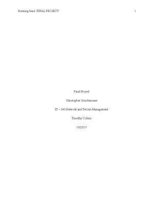 IT-340 Module 4 Troubleshooting Assignment - IT340 - SNHU - Studocu