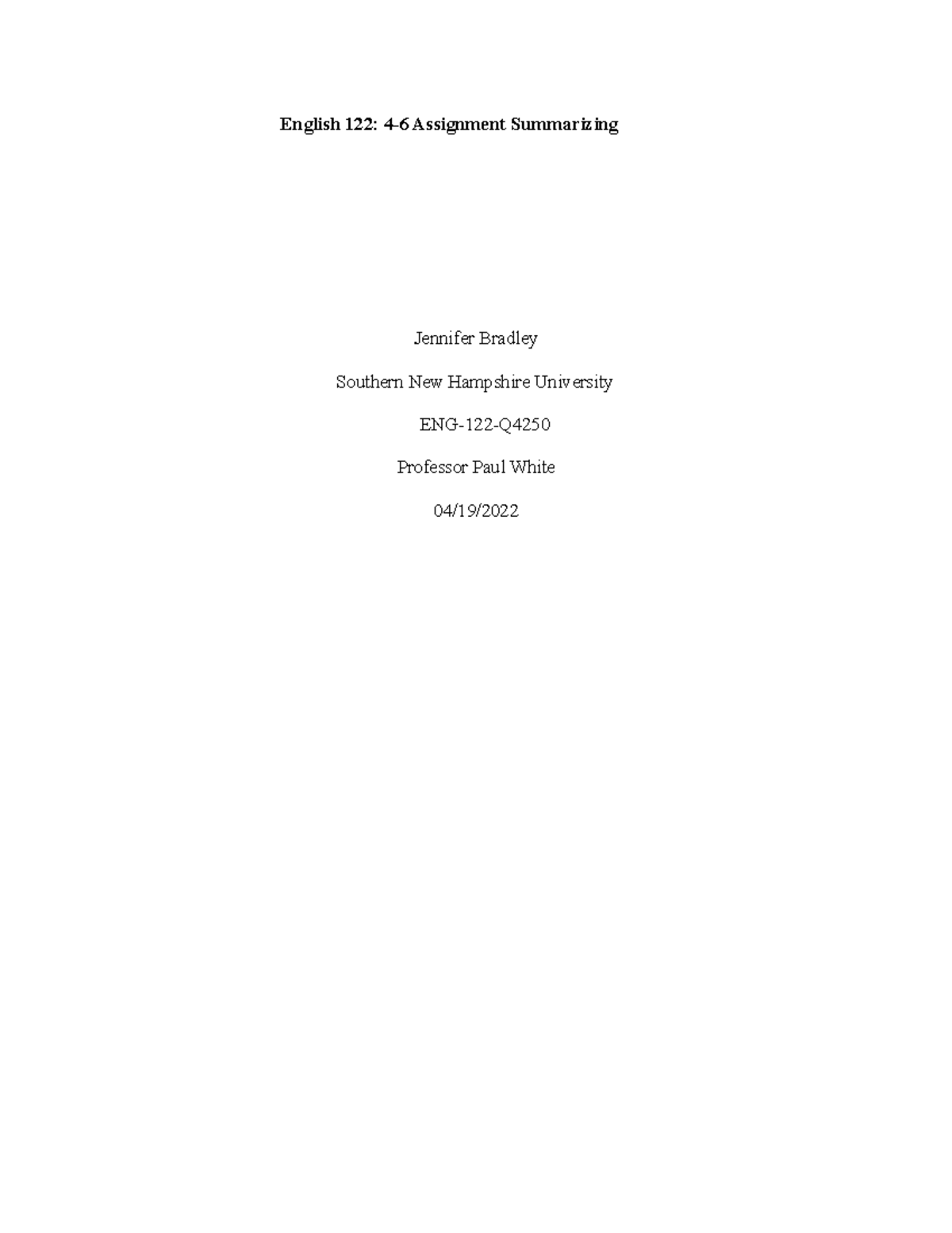 4 6 Assignment Summarizing Of A Short Story English 122 4 6 4-6-assignment-summarizing-of-a-short-story-english-122-4-6