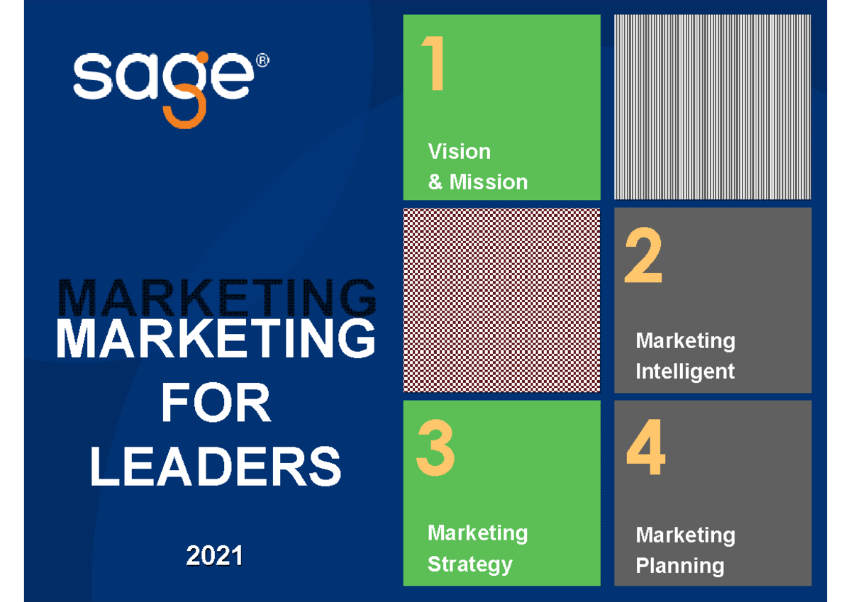 Buổi 1- Tổng quan về Marketing Chiến lược V1 - MARKETING FOR LEADERS ...